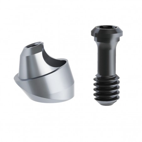 Multi-unit angled abutment Angulation 17° Platform RP Height 2 mm